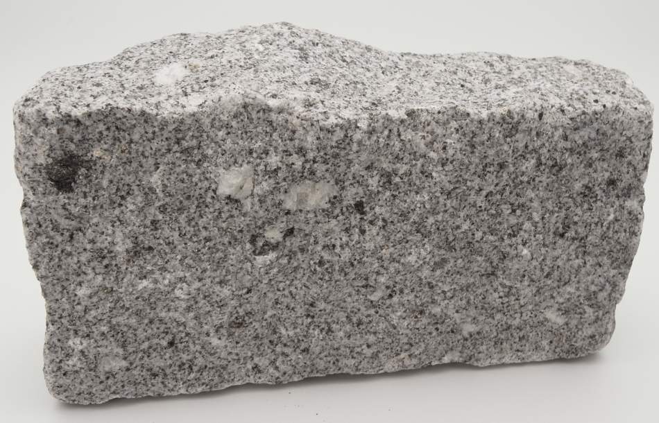 Grey granite setts in natural cropped finish per m2 | StoneYard