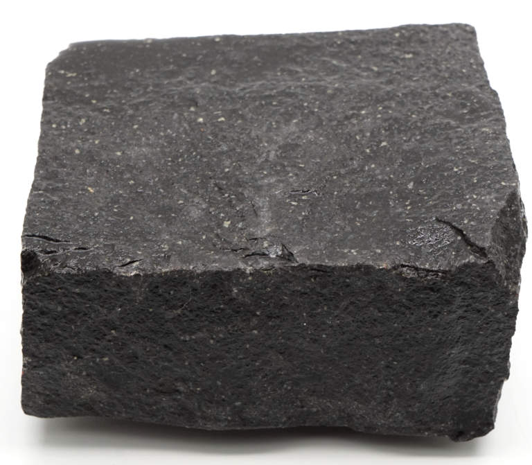 Black basalt setts in natural cropped finish | StoneYard