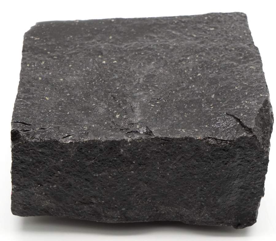 Black basalt setts in natural cropped finish | StoneYard