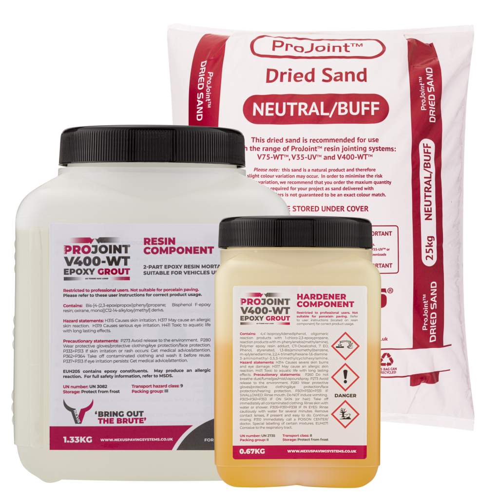 Nexus ProJoint Professional high strength jointing compound and sand ...