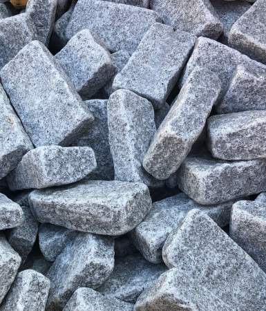 Tumbled granite setts | StoneYard