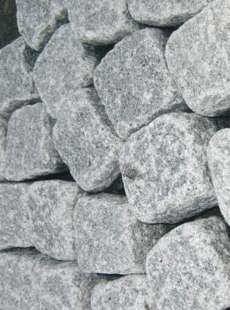 Grey granite setts in tumbled finish per m2 | StoneYard