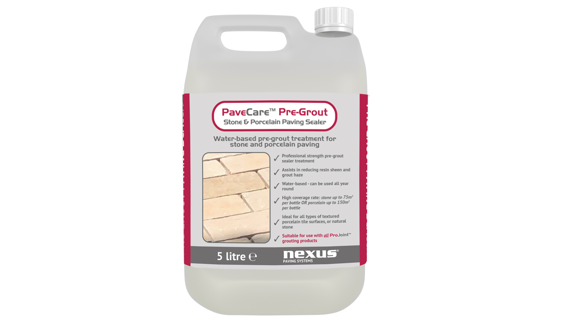 NEXUS PaveCare Pre-Grout Stone & Porcelain Paving Sealer | StoneYard
